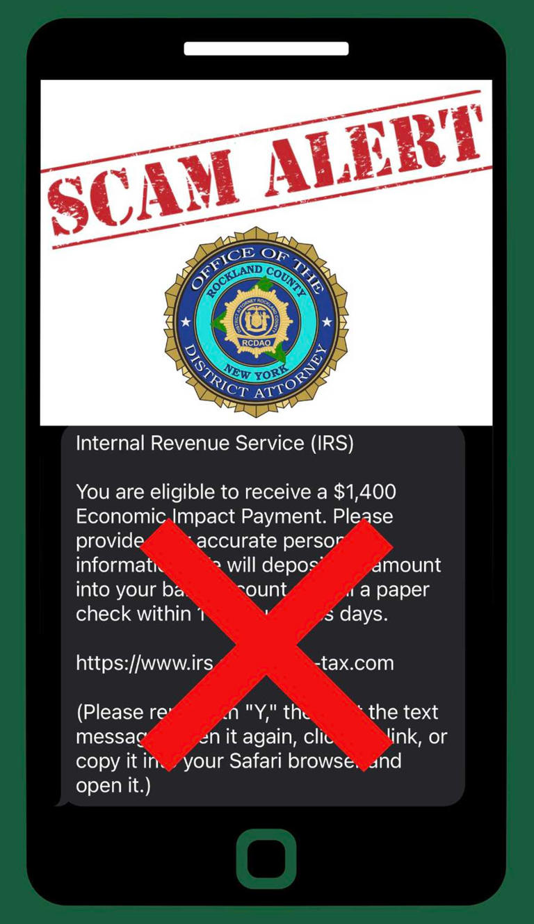 IRS Scam Offers $1.4K To Victims In Hudson Valley, DA Warns