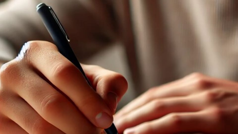 Why are netizens asking AI to create images of man writing with his ...