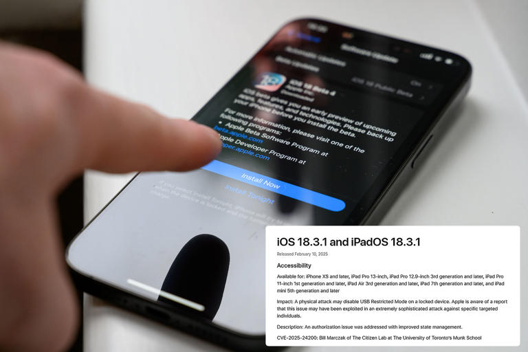 Apple warns iPhone users to update devices — security breach means ...