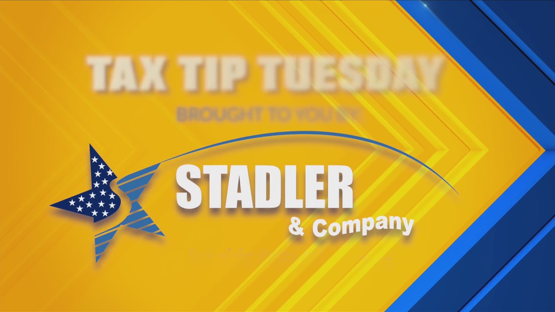 Tax Tip Tuesday with Stadler & Company -sponsored content