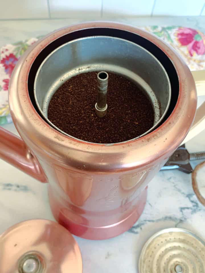 Vintage West Bend Flavo-Matic Percolator in Pink + How To Perk Coffee