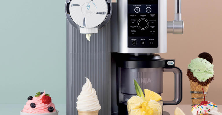 Ninja’s new ice cream machine delivers soft serve and hard scoops