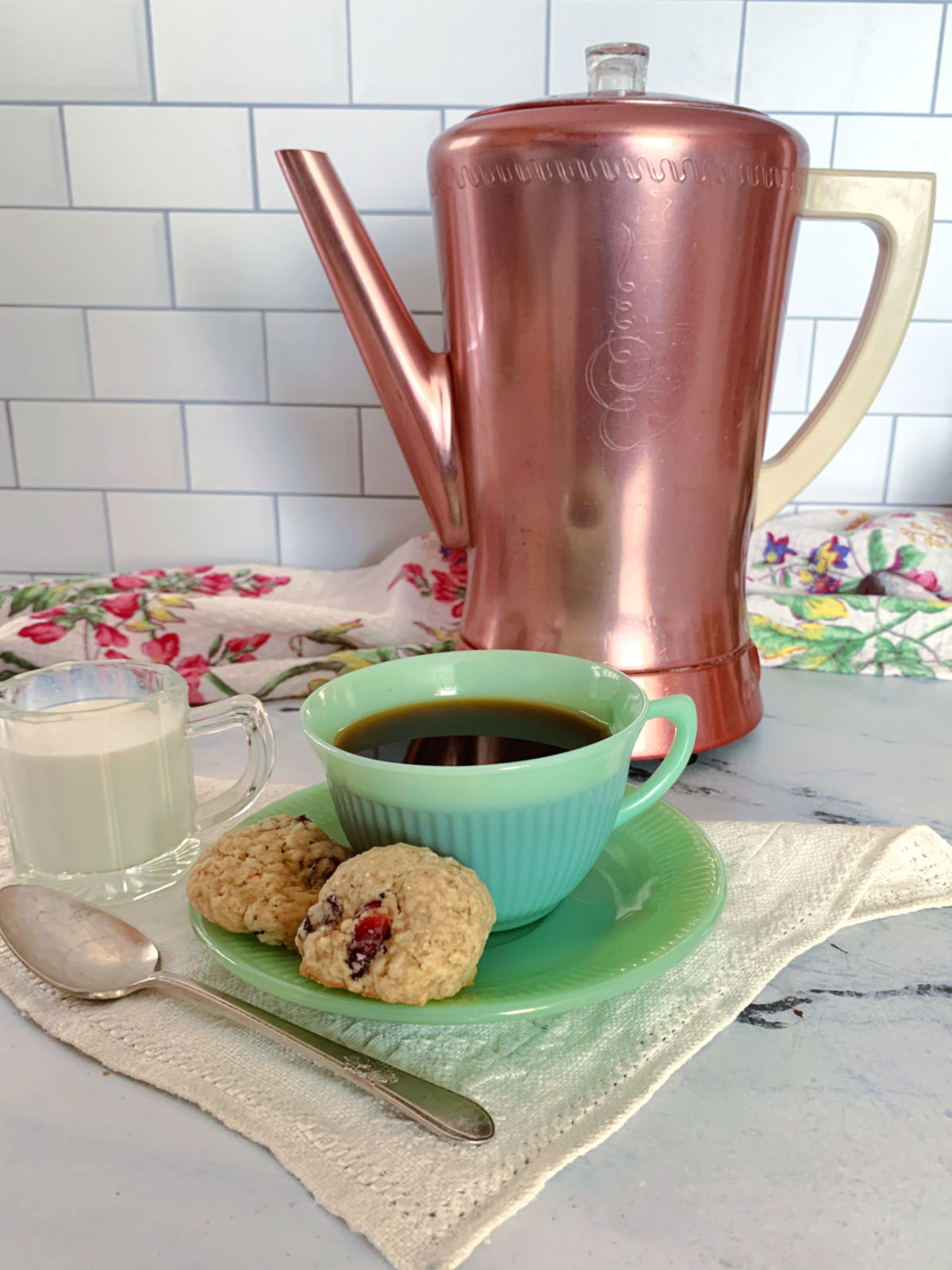 Vintage West Bend Flavo-Matic Percolator in Pink + How To Perk Coffee