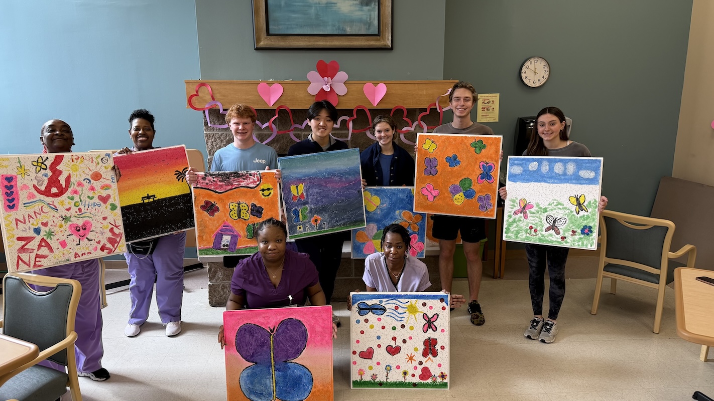 Marist student creates program to engage creatively with classmates, elders