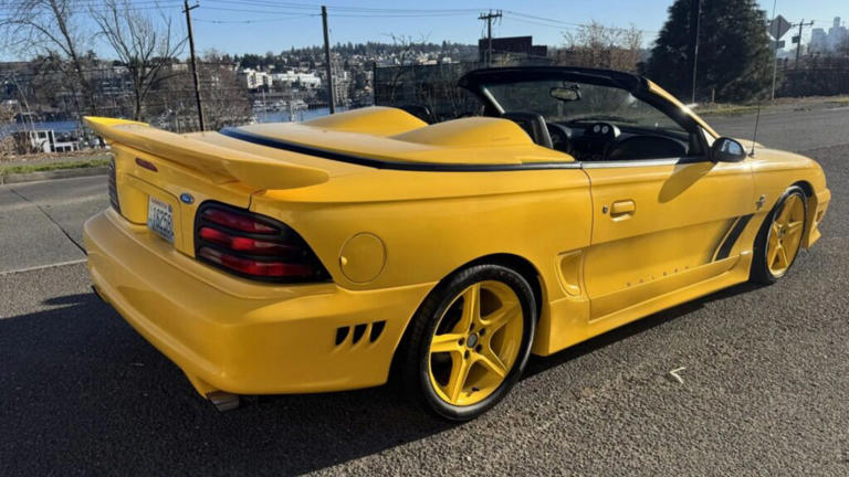 George Foreman’s Saleen Mustang Sells For $57,000