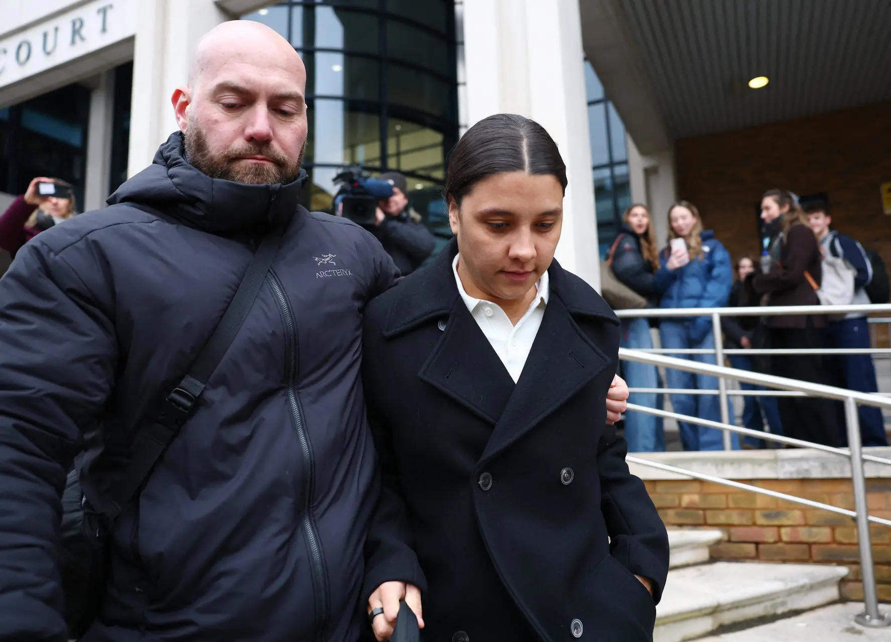 Sam Kerr found not guilty of racially aggravated harassment charges ... Sam Kerr found not guilty of racially aggravated harassment charges ...