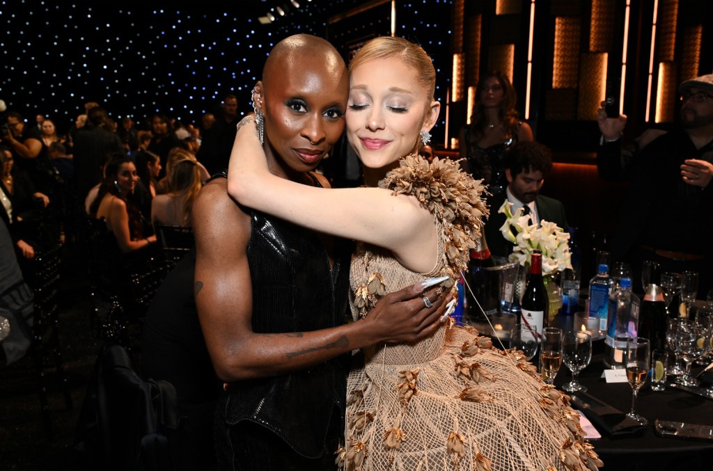 Ariana Grande Says Some Fans Think She & Cynthia Erivo Are ‘Secretly ...