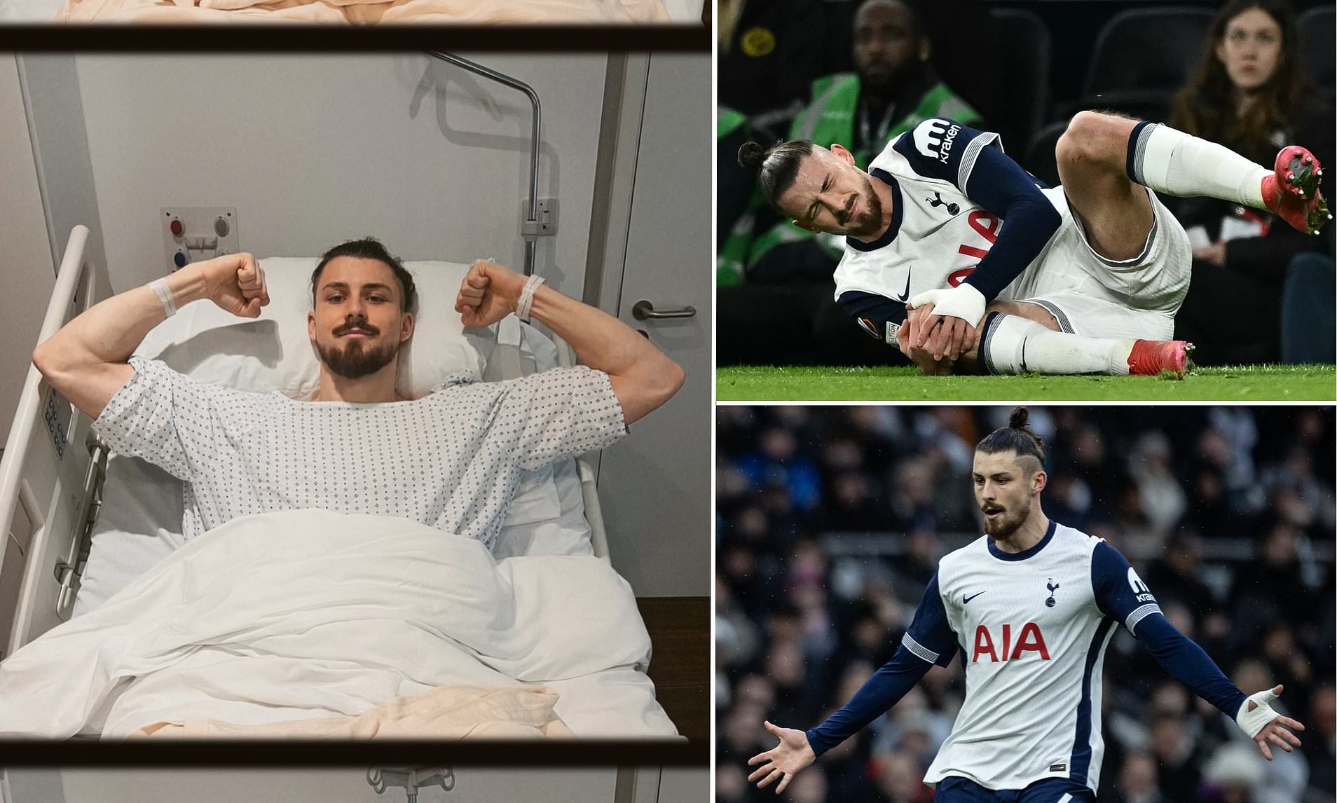 Tottenham defender Radu Dragusin issues injury update as he shares ...