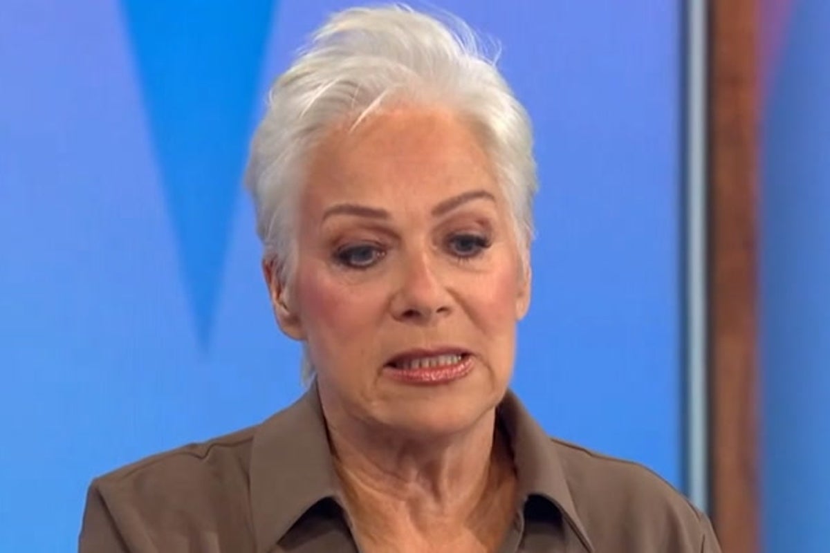 Denise Welch fights back tears on Loose Women as she reveals real ...