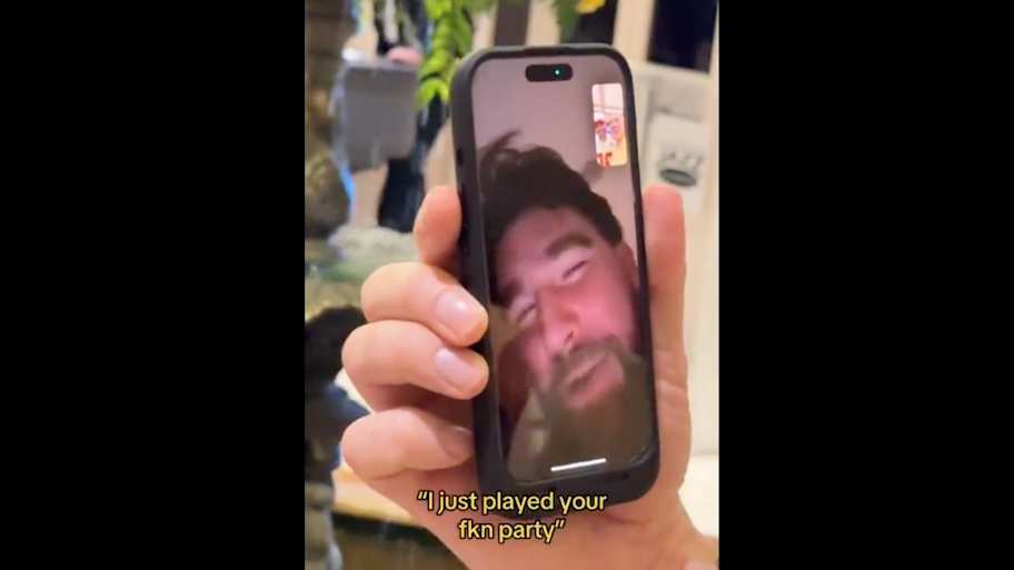 Smiling Travis Kelce Seen in FaceTime Call With The Chainsmokers After ...