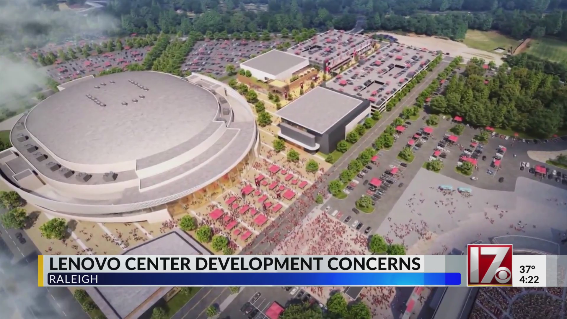 Lenovo Center development concerns in Raleigh