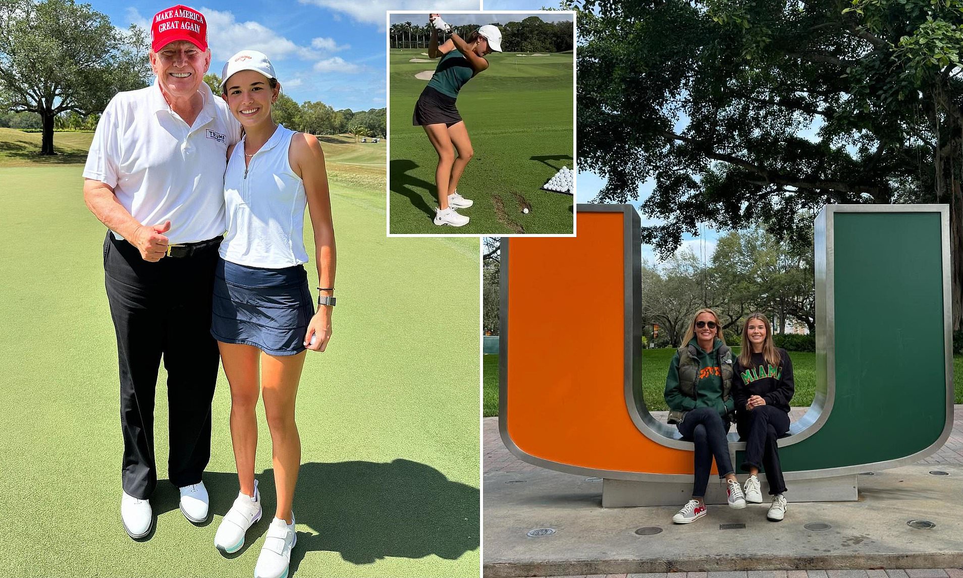 Kai Trump's incredible net worth revealed at the age of just 17