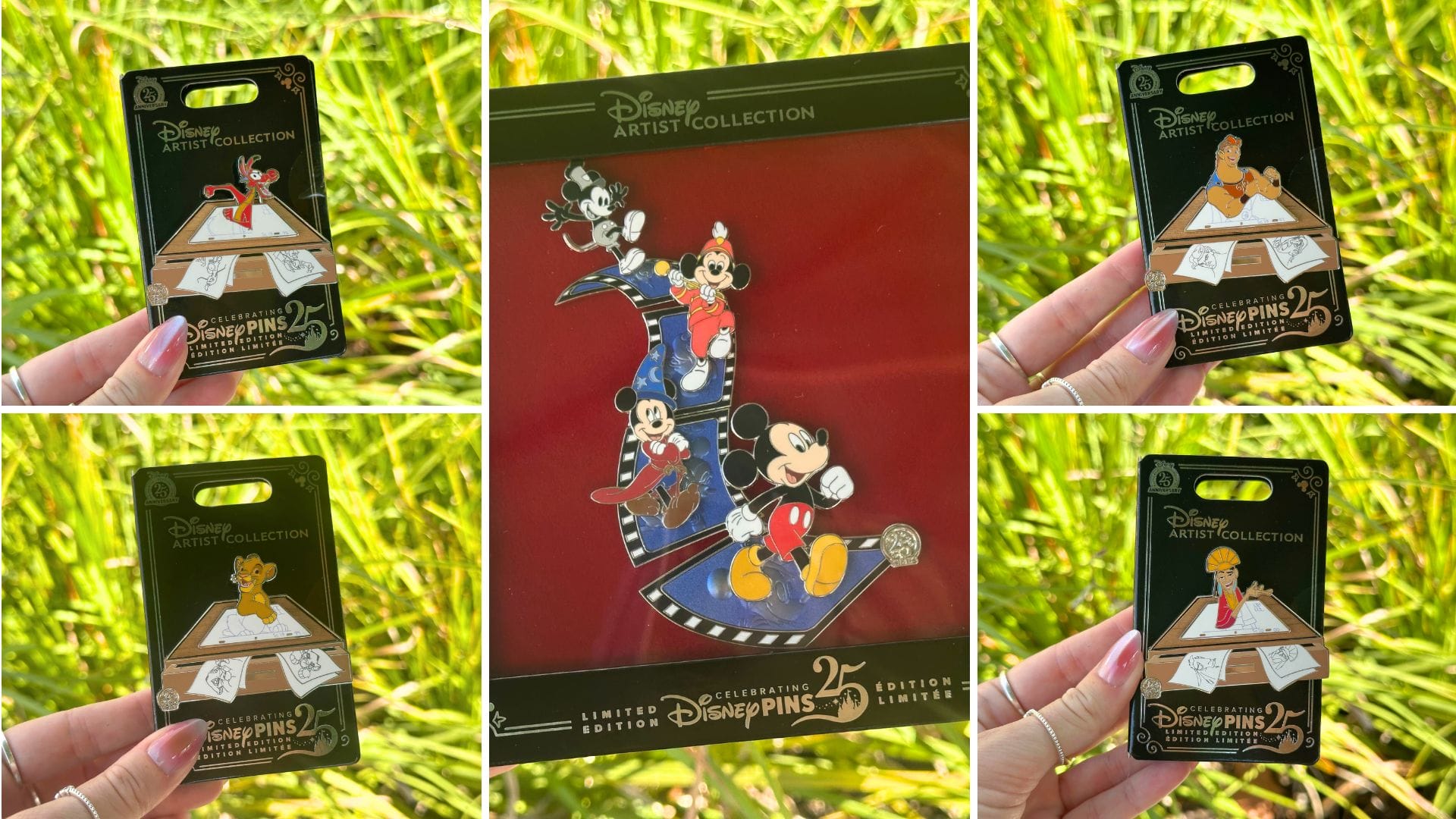 New Disney Artist Collection Pins by Jason Peltz Feature Kuzco, Mushu ...