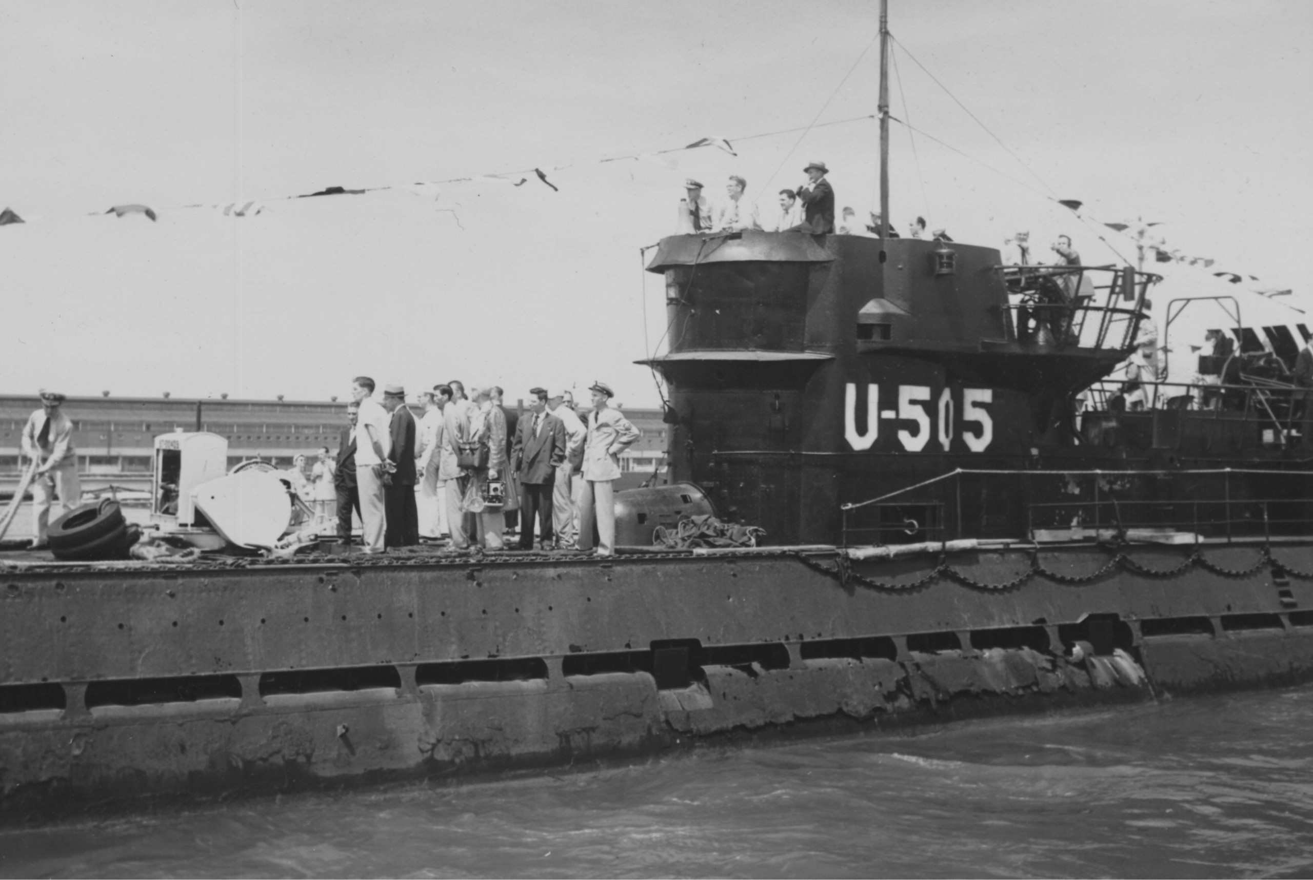 독일 잠수함 U-505의 나포와 그 후의 이야기