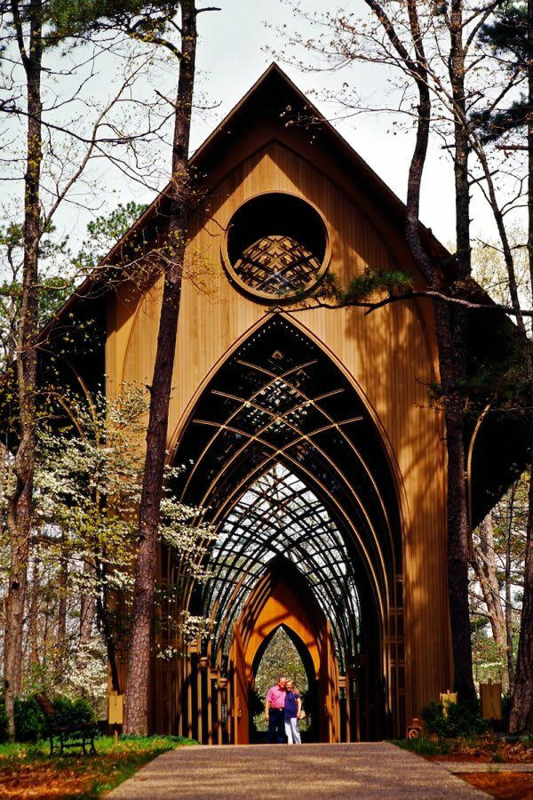 The Enchanting Glass Chapels of Arkansas