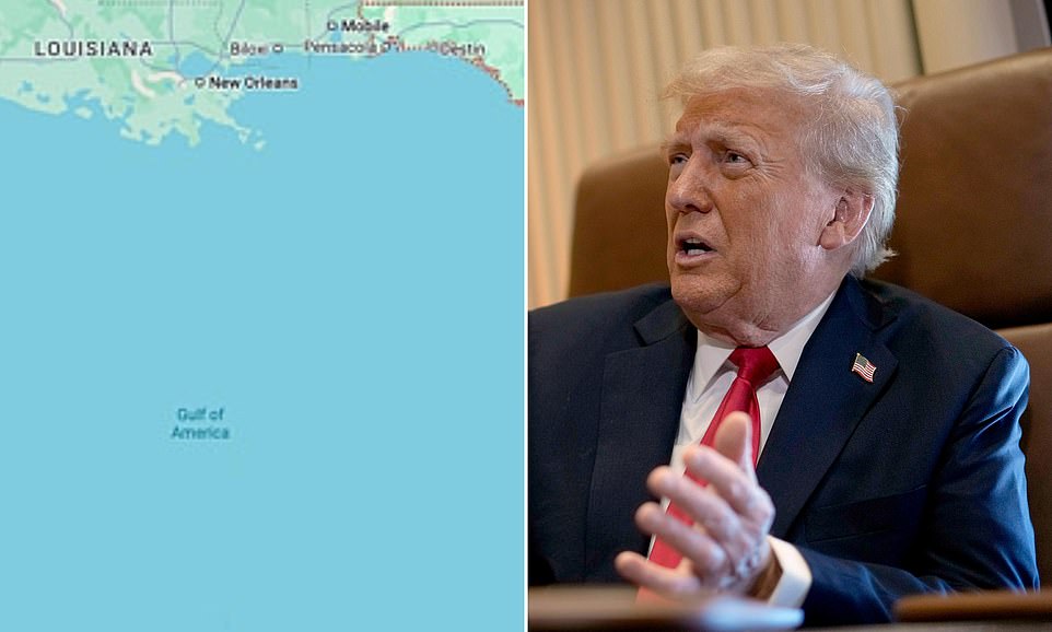 Google Maps now shows 'Gulf of America' after Trump's order