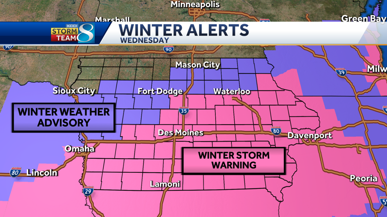 Iowa weather: Live updates from winter storm; snow moves east, frigid ...