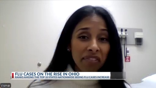 Flu case numbers remain high in Ohio, upward trend continuing officials say
