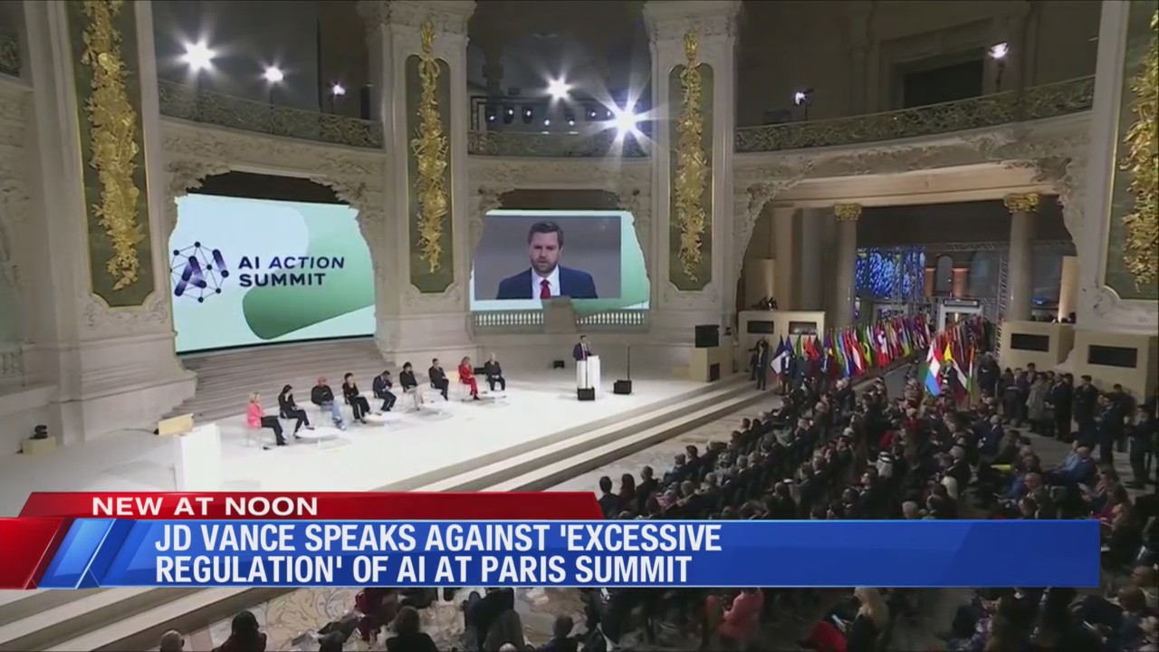 JD Vance speaks on 'Excessive regulation' of AI at summit