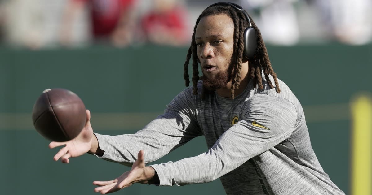 Packers CB Eric Stokes had his high school football jersey number retired