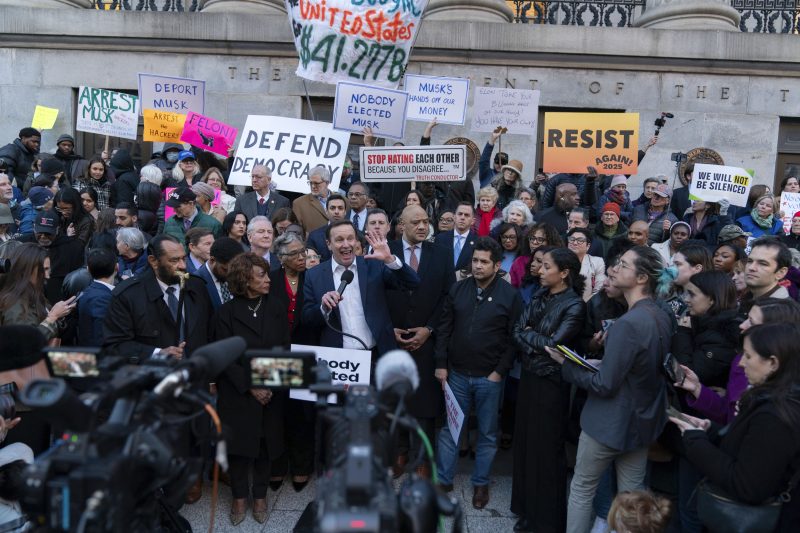 DOGE faces opposition from Democrats