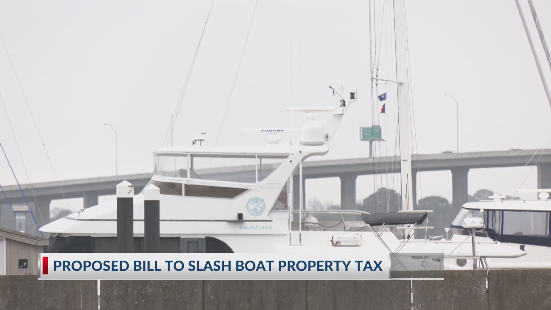 Proposed bill to slash boat property tax