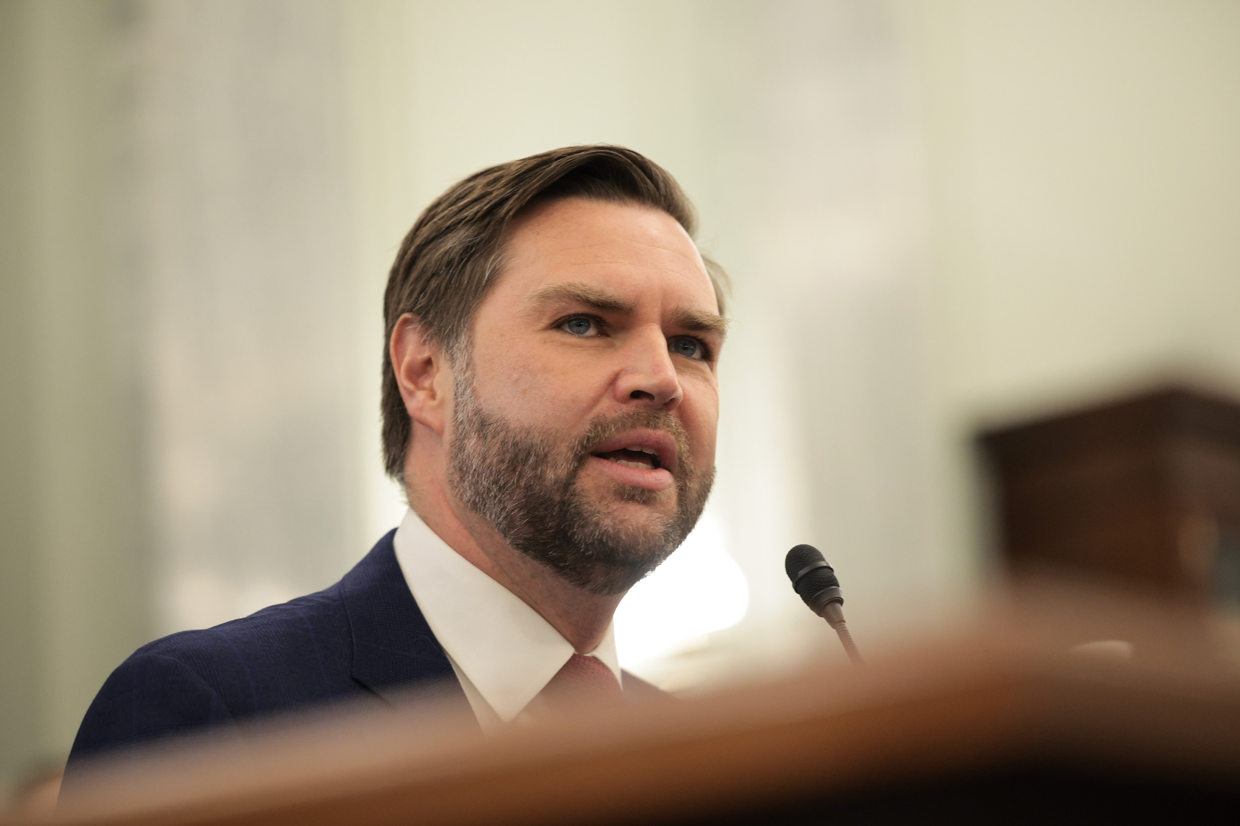 Republican Senator Breaks With JD Vance Over Supreme Court