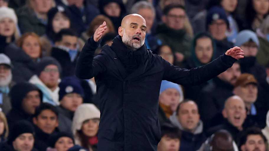 Pep Guardiola blames himself for record-breaking Man City collapse to ...