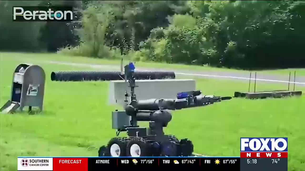 Mobile City Council approves purchase of bomb-defusing robot