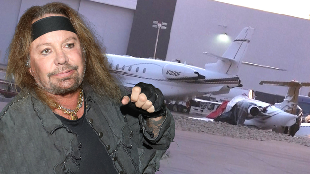 Vince Neil's Plane Crashes Into Another Jet at Arizona Airport, 1 Dead