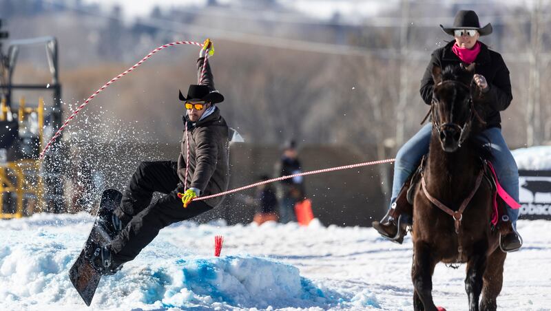 Skijoring competition back in Utah this weekend