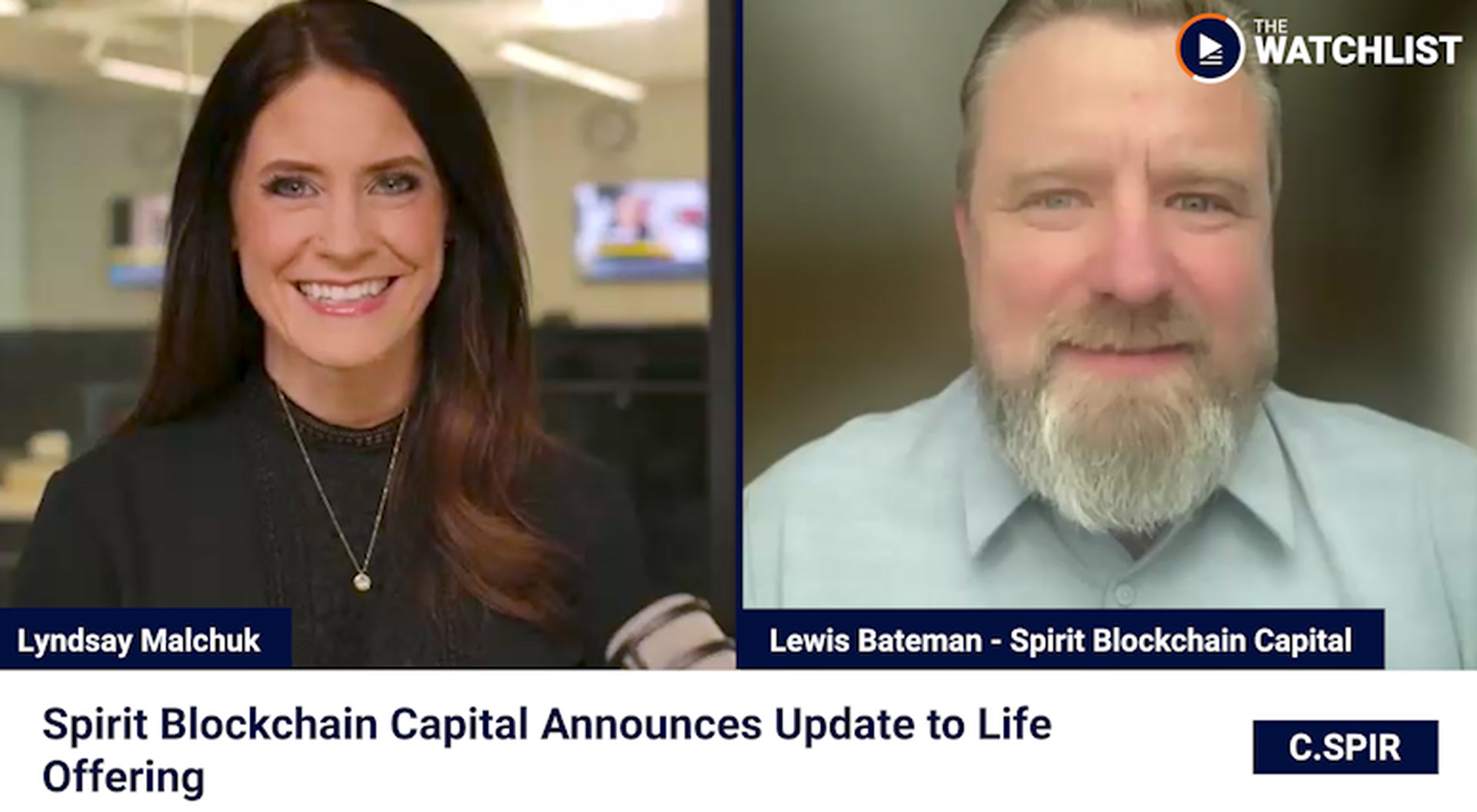 Spirit Blockchain Capital With CEO, Lewis Bateman | February 11th, 2025