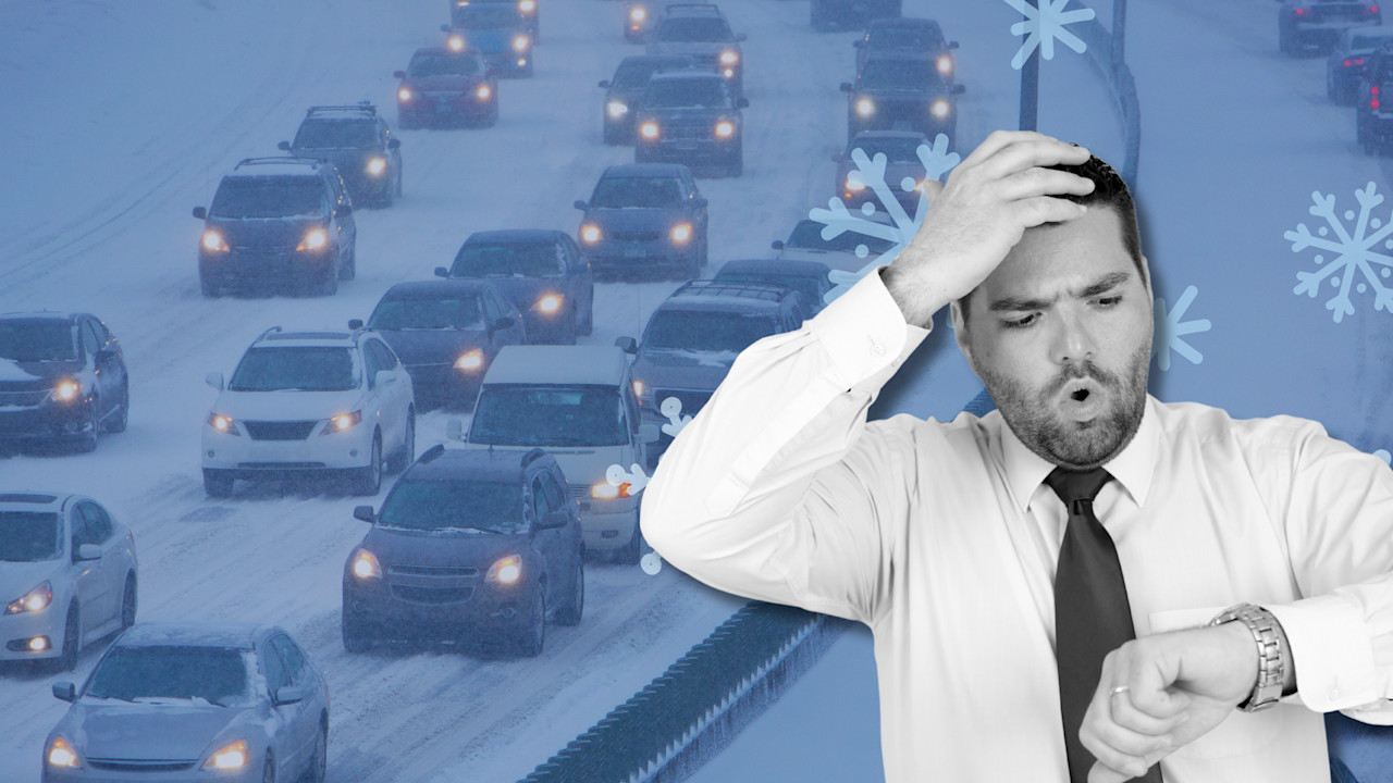 Snow is coming. Here's how much it could slow down your commute