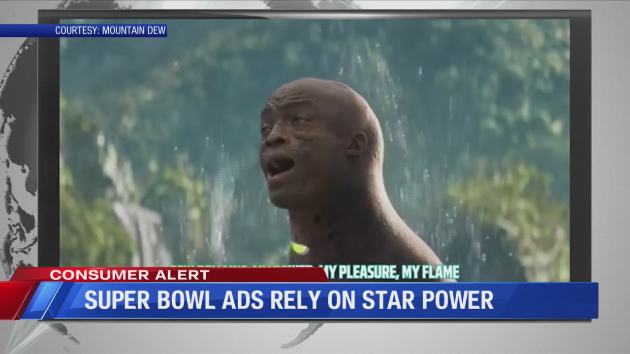 Super Bowl ads rely on star power