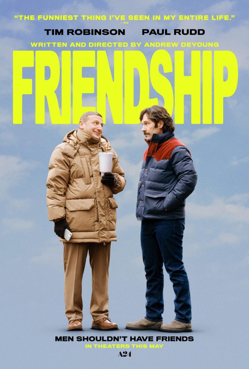Watch: Tim Robinson, Paul Rudd connect, fall out in 'Friendship'