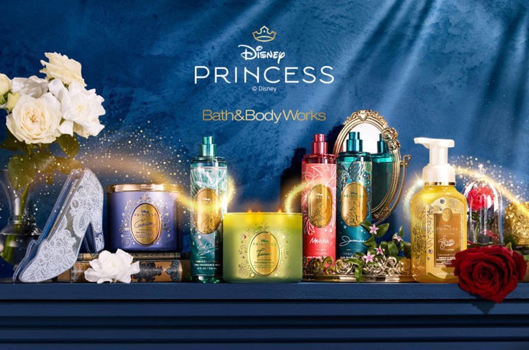Smell Like Royalty With Bath & Body Works' Disney Princess Collection ...