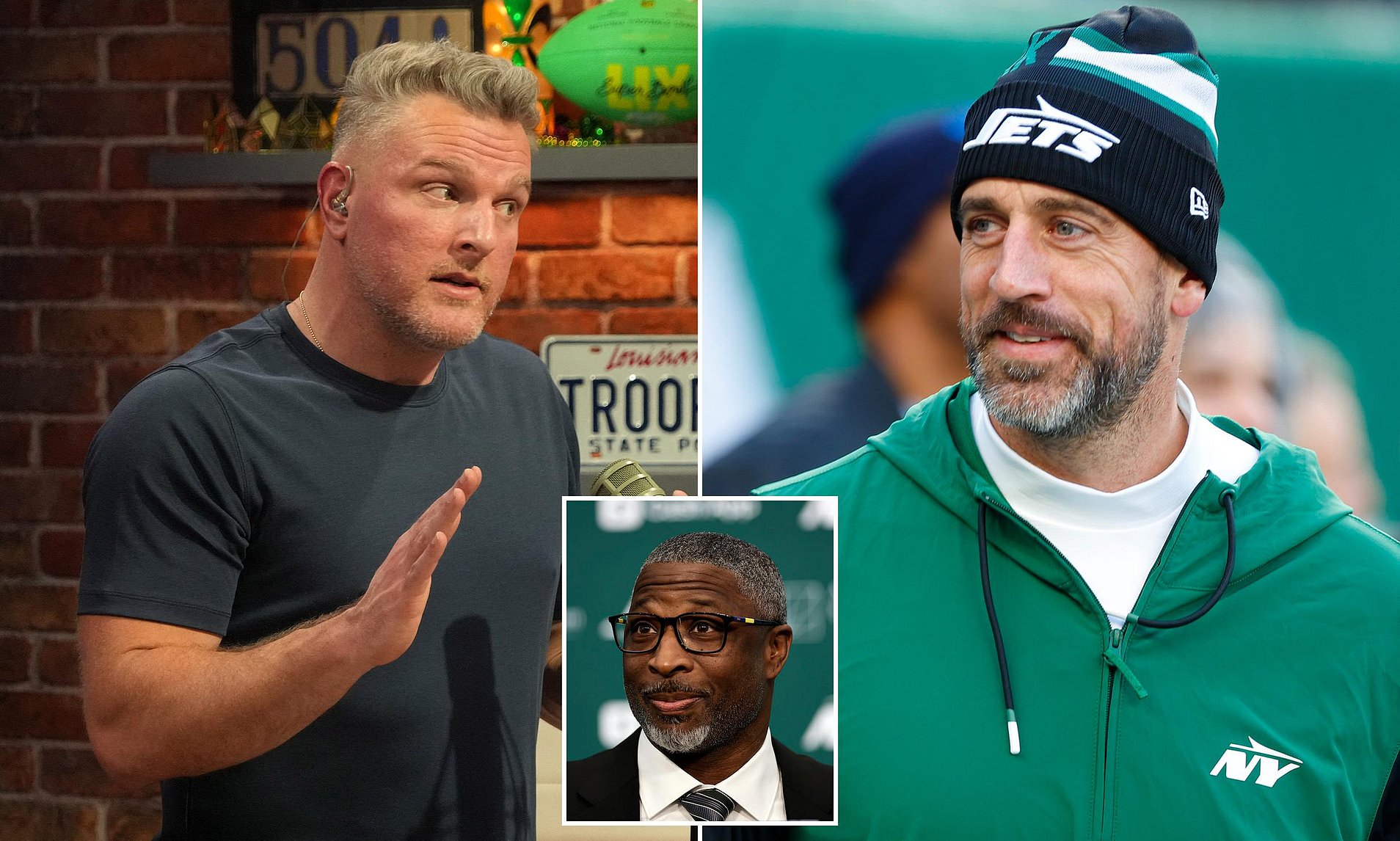 Aaron Rodgers' relationship with Pat McAfee suddenly at the center of ...