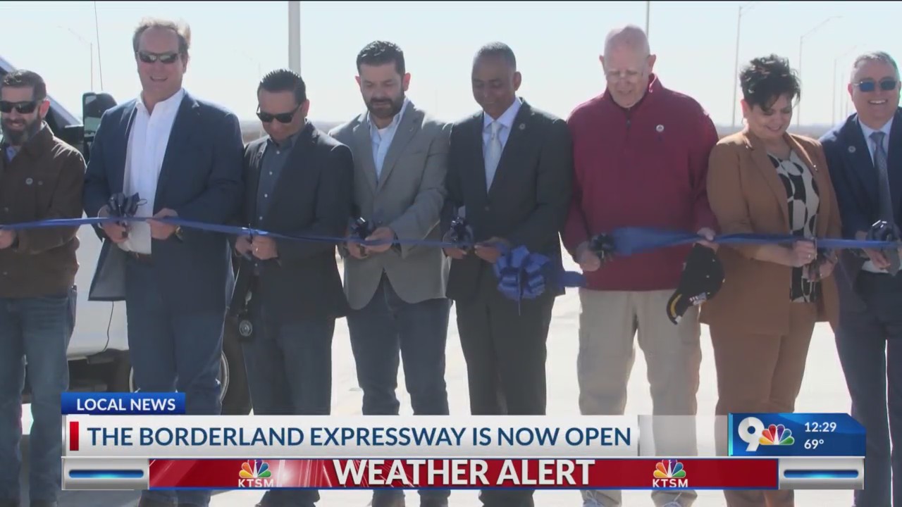 1st phase of new loop highway in NE El Paso complete