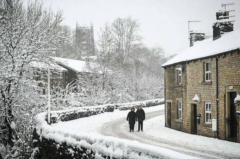 UK snow maps show 21 counties in England set to be hit by heavy snow ...