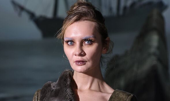 DWTS alum Anna Delvey and her ankle monitor take on NYFW with unusual look