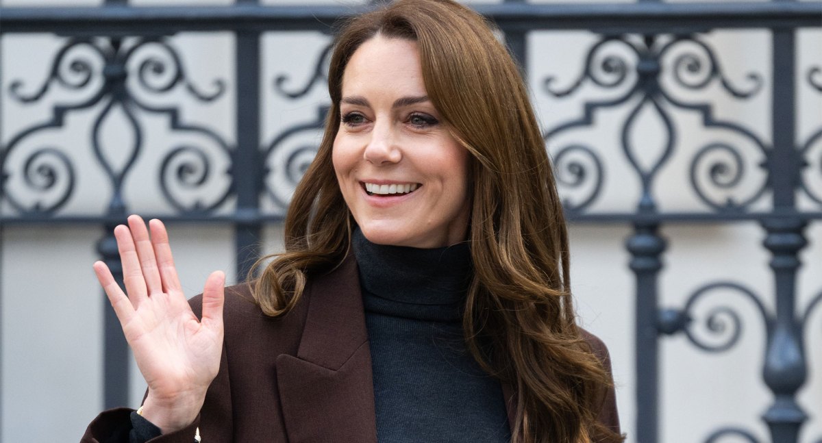 Camera Catches Kate Middleton Looking Stunning While Walking in the Rain