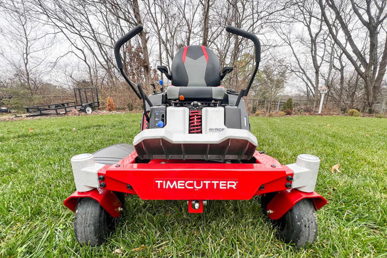We tried the Toro TimeCutter with MyRIDE, zero turn mower; here’s our ...