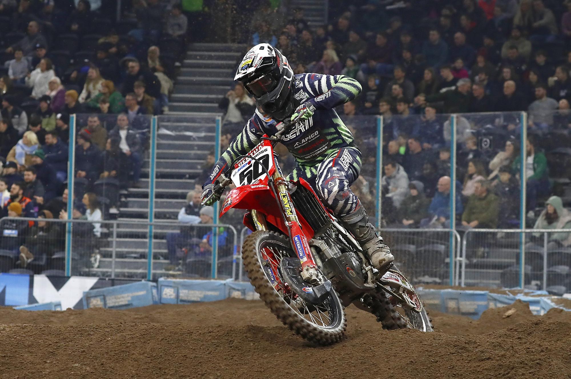 Martin Barr 'happy' with fifth place at penultimate round of Arenacross ...