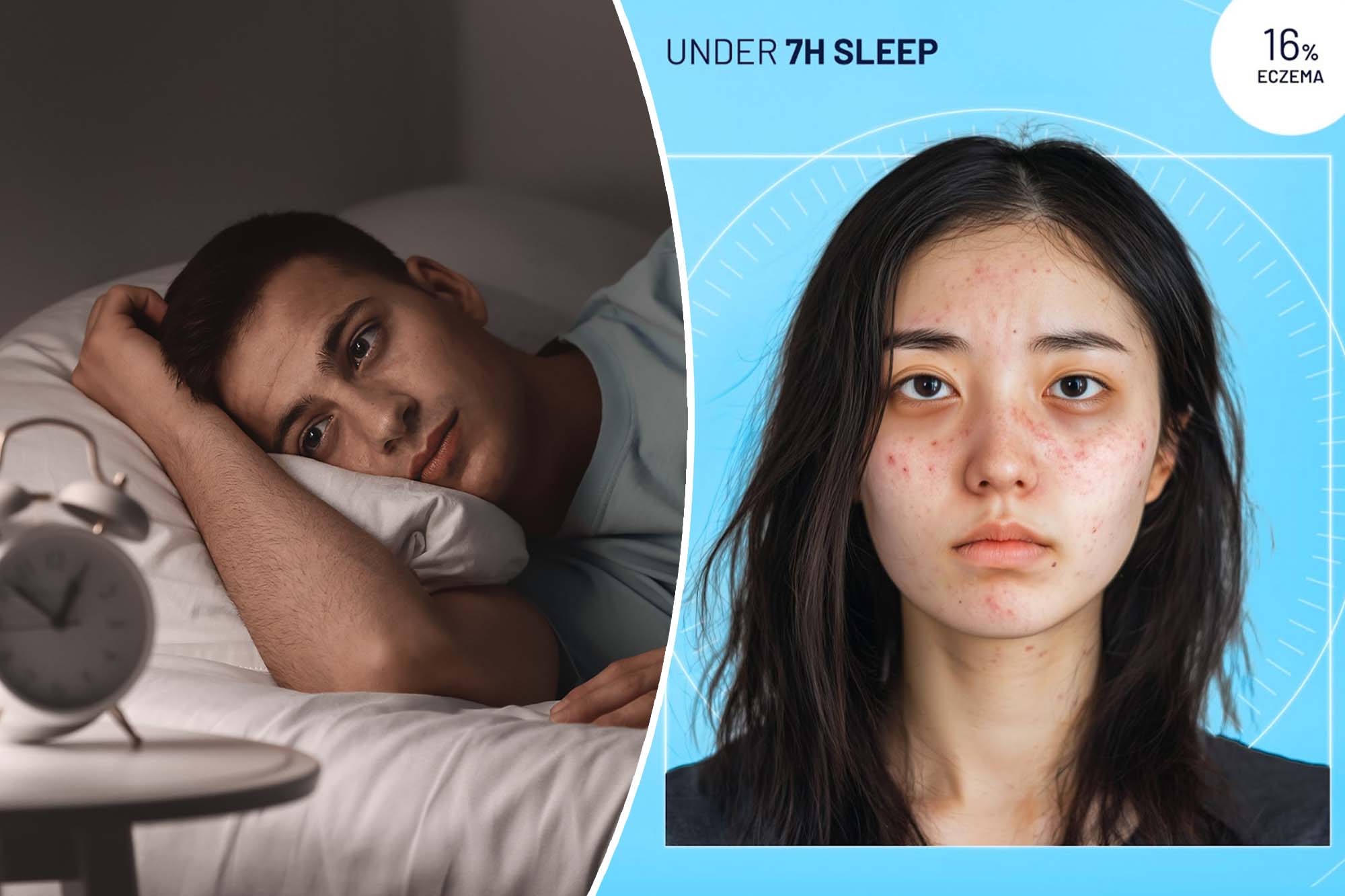 AI images show what not getting enough sleep can do to your body — and ...
