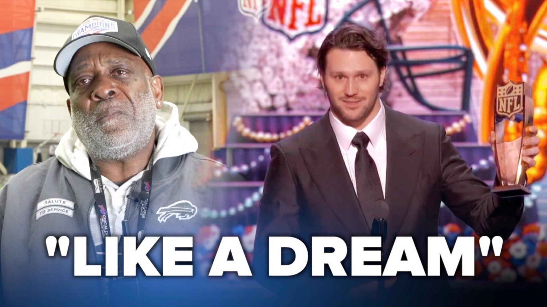 Meet Slick Rick from the Buffalo Bills mail room; name dropped by Josh ...