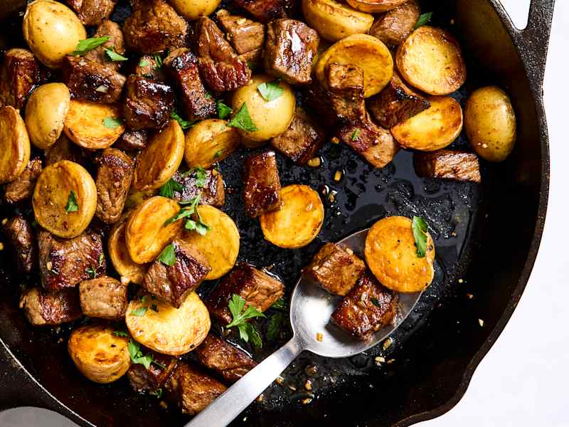 My Garlic Butter Steak Bites Taste Like You're Eating Out at a Fancy ...