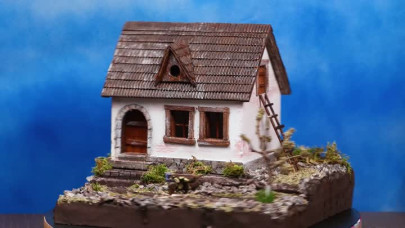 Projet de Maison Miniature Beau et Détaillé