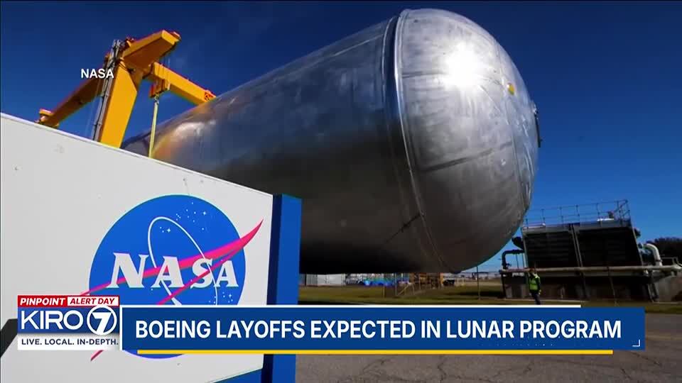 VIDEO: Boeing Layoff Expected in Lunar Program