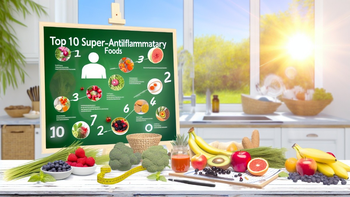 Superanti-inflammatory foods recommended by nutritionists
