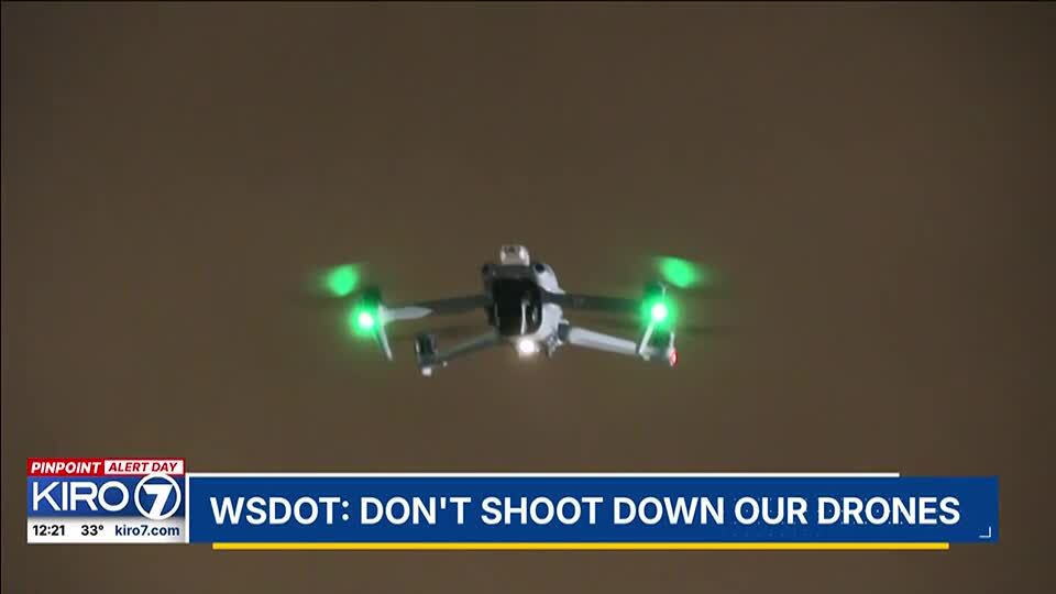 VIDEO: WSDOT: Don't Shoot Down our Drones